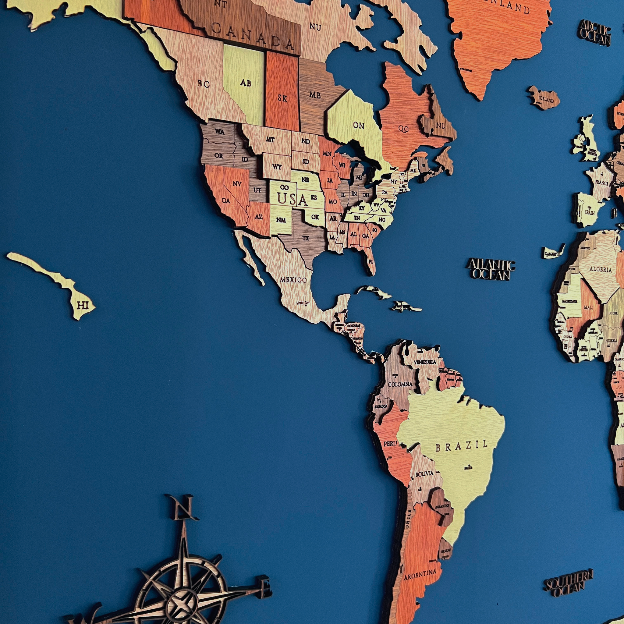 Mapas Mundiales – Agathos Arts & Crafts